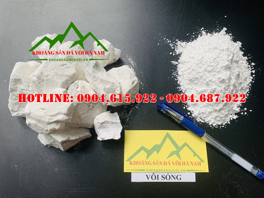 SẢN XUẤT VÔI BỘT VÔI CỤC TẠI NHÀ MÁY - VÔI GIÁ RẺ